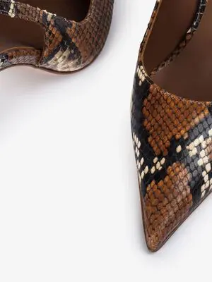 LE SILLA 80mm Bella Pumps - Brown