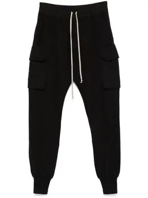 Rick Owens Mastodon Cut Track Trousers - Black