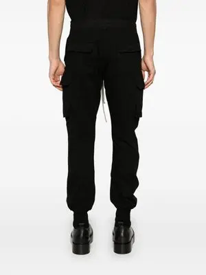 Rick Owens Mastodon Cut Track Trousers - Black