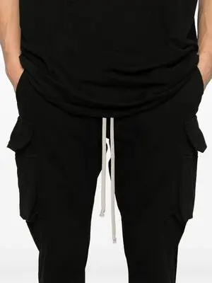 Rick Owens Mastodon Cut Track Trousers - Black