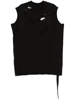 Rick Owens Tarp Tank Top - Black