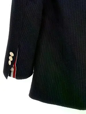 Thom Browne Striped Seersucker Blazer