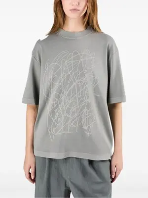 Camper Printed T-shirt - Grey