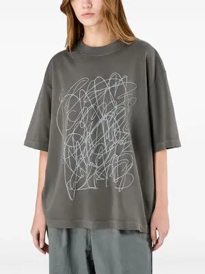 Camper Graphic-print T-shirt - Black