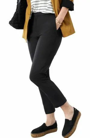 VISCATA Castell Canvas Espadrille Platforms - Black