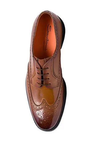 Santoni Wingtip Derby