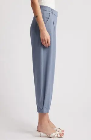 Wit & Wisdom Skyrise Pleated Barrel Pants