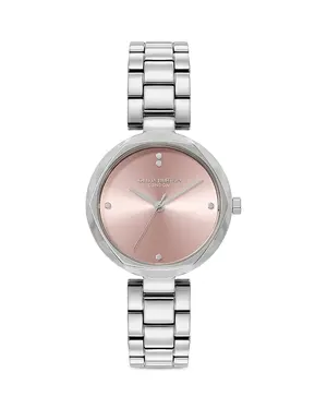 OLIVIA BURTON Dimension Watch, 32mm - Pink/silver