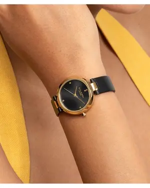 OLIVIA BURTON Dimension Watch - Black/black