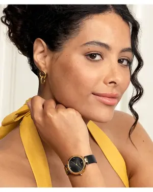 OLIVIA BURTON Dimension Watch - Black/black