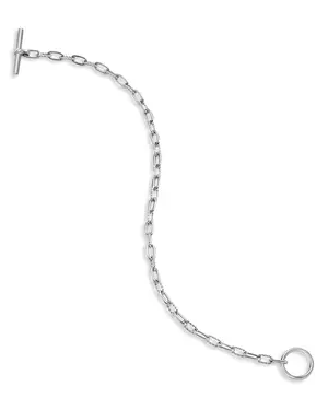 David Yurman Dy Madison Chain Toggle Bracelet - Silver