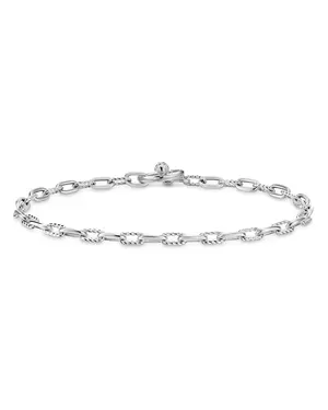 David Yurman Dy Madison Chain Toggle Bracelet - Silver