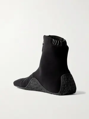 Alaïa Basket Neoprene High-top Sneakers