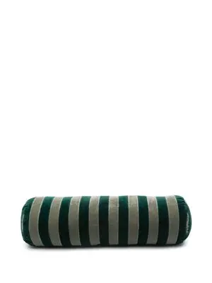 CHRISTINA LUNDSTEEN Stripe Bolster Cushion - Green