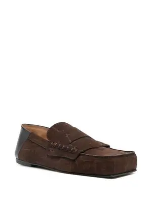 Jacquemus Carré Moccasins - Brown