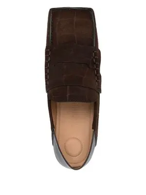 Jacquemus Carré Moccasins - Brown