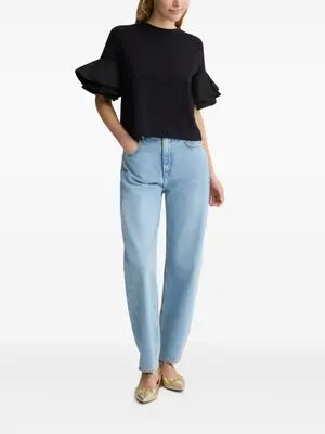 Liu Jo Flounce-sleeve T-shirt