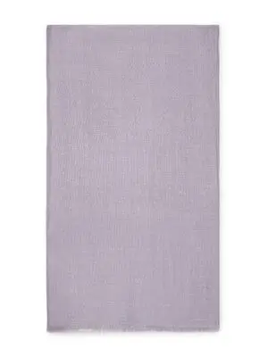 Brunello Cucinelli Translucent Fringe-edge Scarf