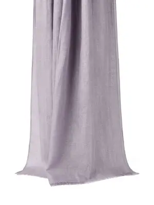 Brunello Cucinelli Translucent Fringe-edge Scarf