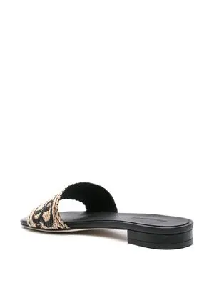 Ermanno Scervino Logo-jacquard Sandals