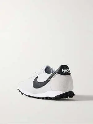 Nike Ld-1000 Leather And Suede Sneakers - Gray