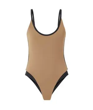 Marysia Calacatta Two-tone One-piece Swimsuit - Brown