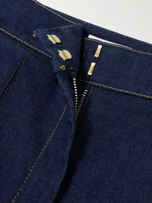 Veronica Beard Tani Cropped Straight-leg Jeans