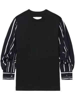 3.1 Phillip Lim Striped Long Sleeve Top