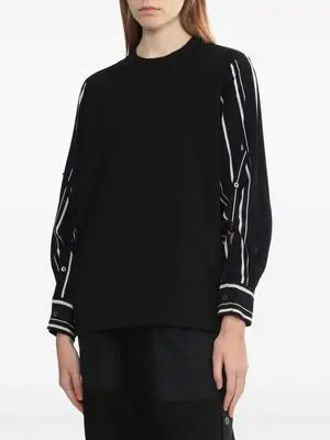 3.1 Phillip Lim Striped Long Sleeve Top