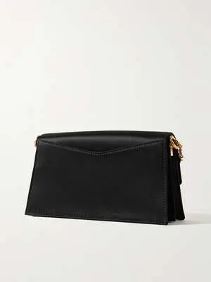 METIER Roma Silk-satin Shoulder Bag