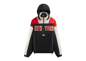 Kith X New York Rangers Quarter Zip Anorak - Black