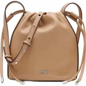 Dkny Channing Small Drawstring Bag - Cappucino