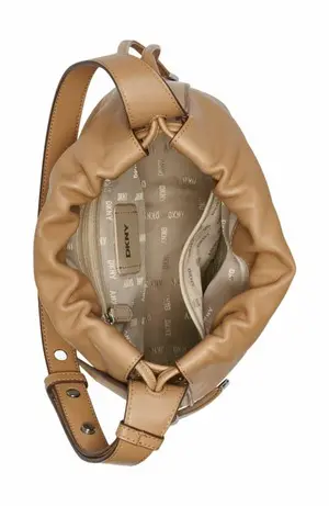Dkny Channing Drawstring Bag - Cappucino