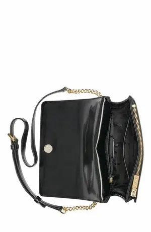 Dkny Echo Small Chain Flap Bag - Blk/gold