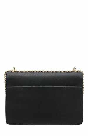 Dkny Echo Small Chain Flap Bag - Blk/gold