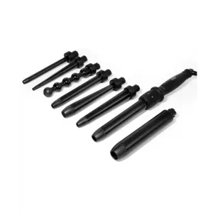 NUME Octowand 8-in-1 Curling Wand - Black