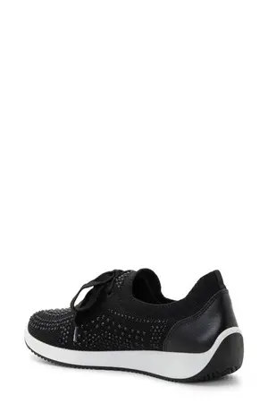 ARA Lisbon Lace-up Sneaker - Black