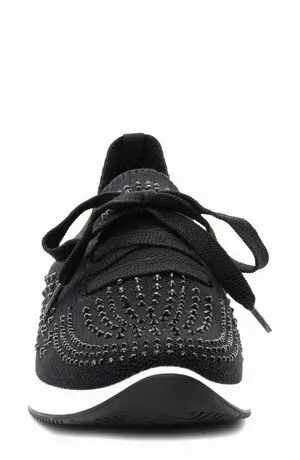 ARA Lisbon Lace-up Sneaker - Black