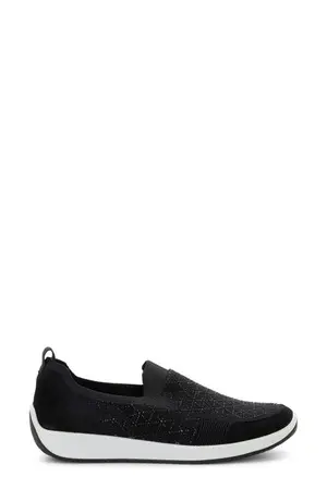 ARA Lisbon Lace-up Sneaker - Black