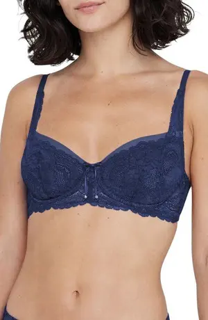 SKARLETT BLUE Minx Lace Balconette Bra Nova