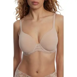 SKARLETT BLUE Minx Full Coverage Side Support T-shirt Bra - Cashmere