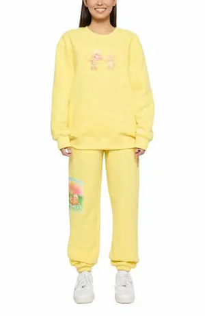 SAMII RYAN Offer Kindness Crewneck - Yellow