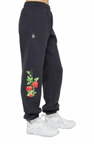 SAMII RYAN Life Is Sweet Sweatpants - Black