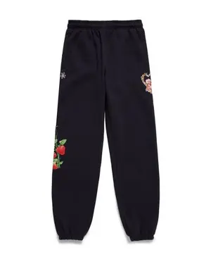SAMII RYAN Life Is Sweet Sweatpants - Black