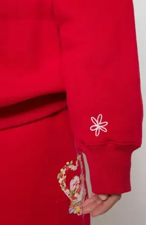 SAMII RYAN Crewneck - Red