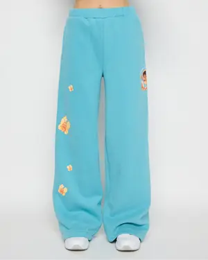 SAMII RYAN Kindness Season Oversized Tee - Blue