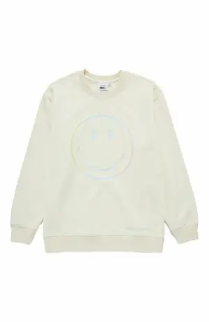 SAMII RYAN Smiley Radiate Happiness Crewneck