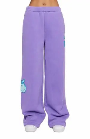 SAMII RYAN Smiley Collaboration "good Day" Sweatpants