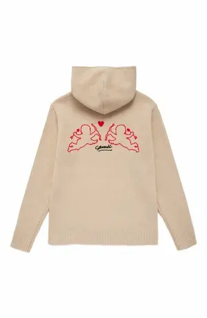 SAMII RYAN Cupid Knit Hoodie