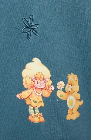SAMII RYAN X Care Bears & Strawberry Shortcake Collaboration Sweatpants - Blue